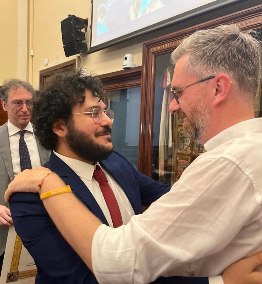 Patrick Zaki en Bolonia: volver a Italia es "un sueño hecho realidad"